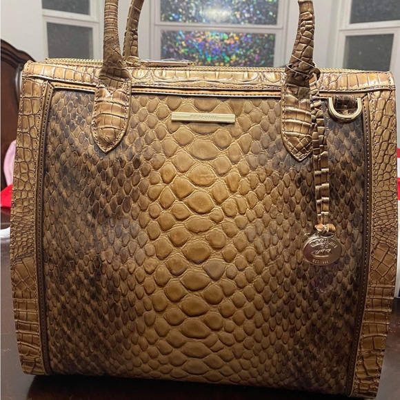 Brahmin | Bags | Brahmin Caroline Macchiato Mansouri | Poshmark